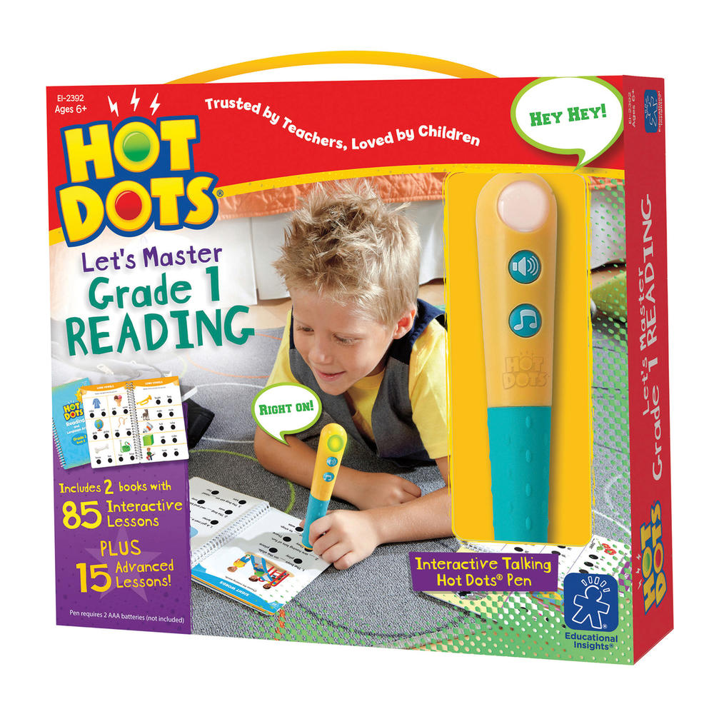 Educational Insights Hot Dots Jr Lets Master Reading Gr 1