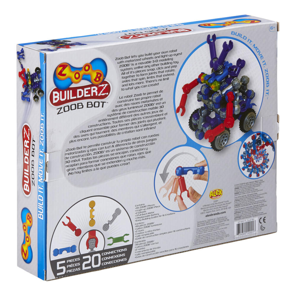 Zoob BuilderZ BOT Building Set