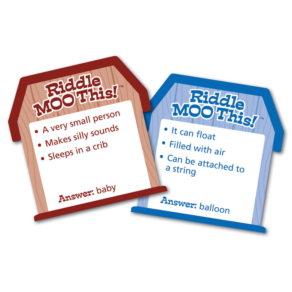 Learning Resources Riddle Moo This™ - A Silly Riddle Word Game