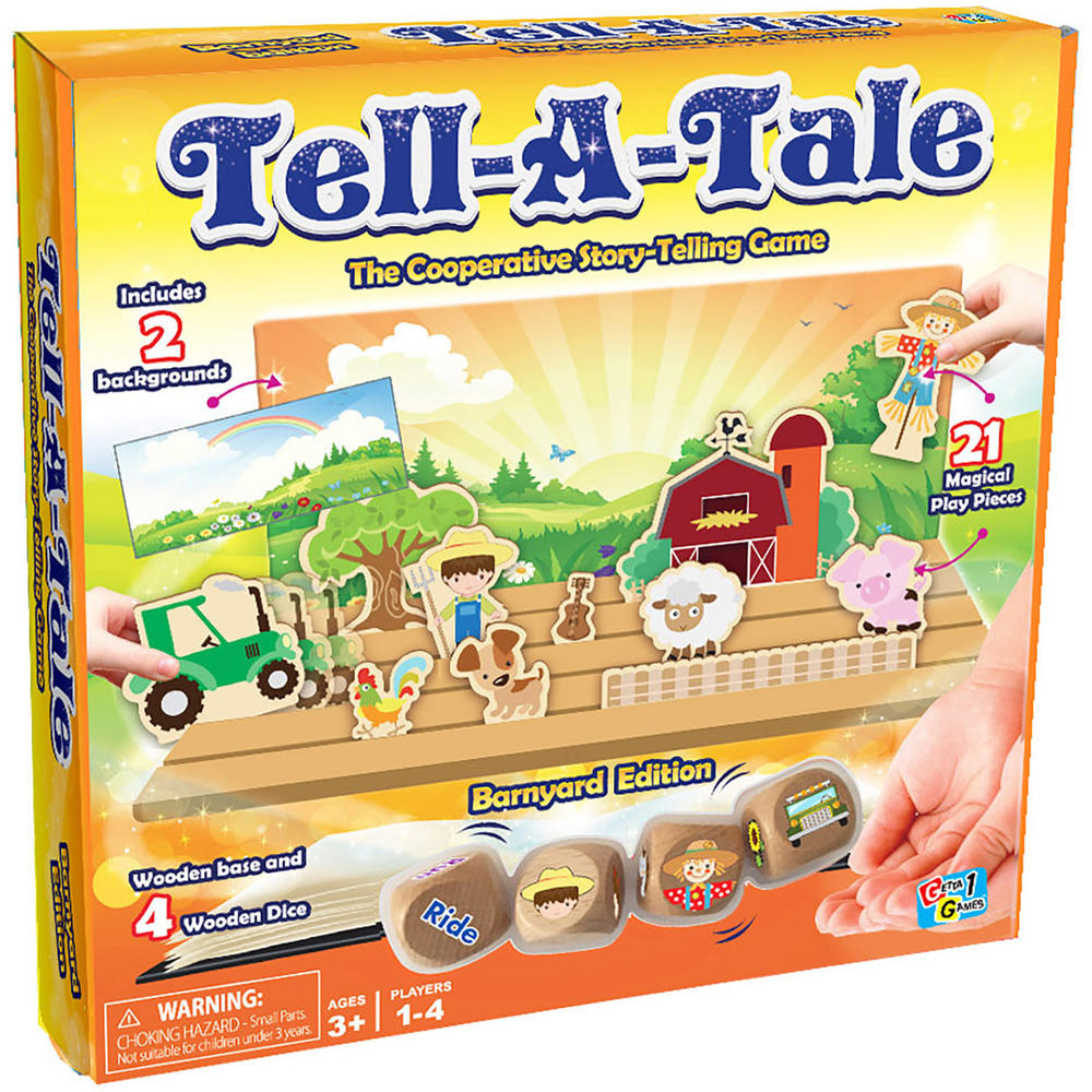Getta 1 Games Tell-A-Tale Game (Barnyard Edition)