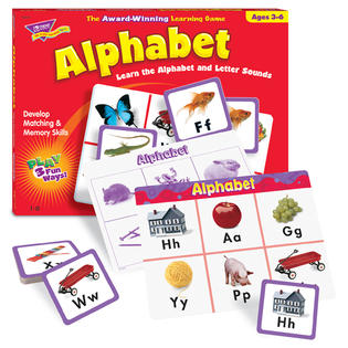 Trend Alphabet Match Me® Games, Set of 2
