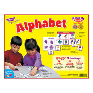 Trend Alphabet Match Me® Games, Set of 2