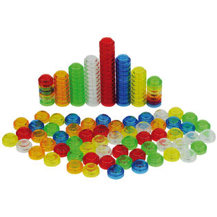 Learning Advantage Translucent Stackable Counters