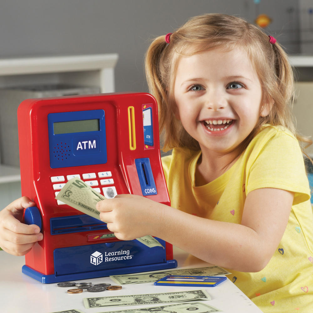 Learning Resources Pretend and Play® Teaching ATM Bank