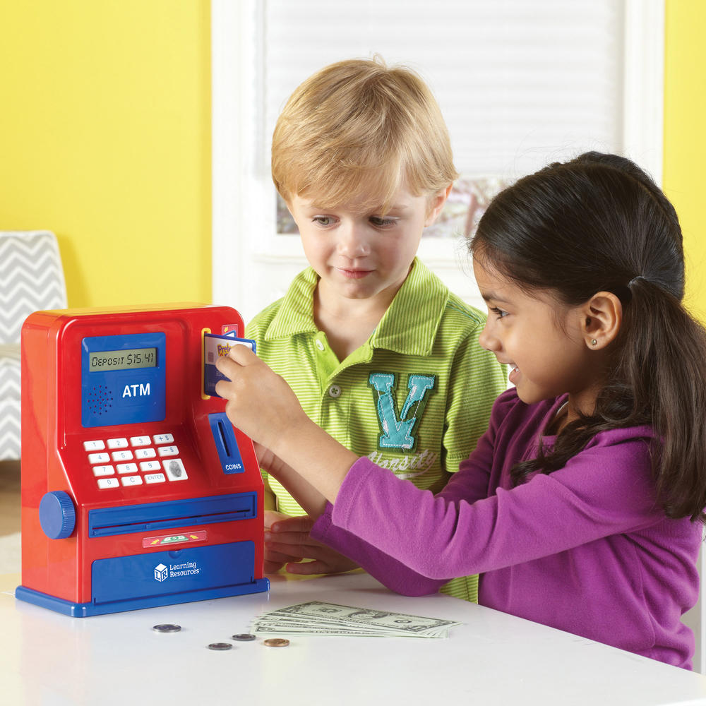 Learning Resources Pretend and Play® Teaching ATM Bank