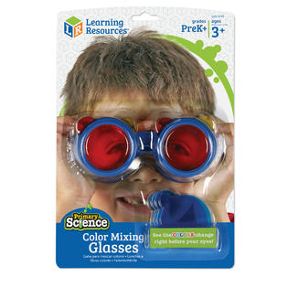 Learning Resources Primary Science Color Mixing Glasses Set, Pack of 3