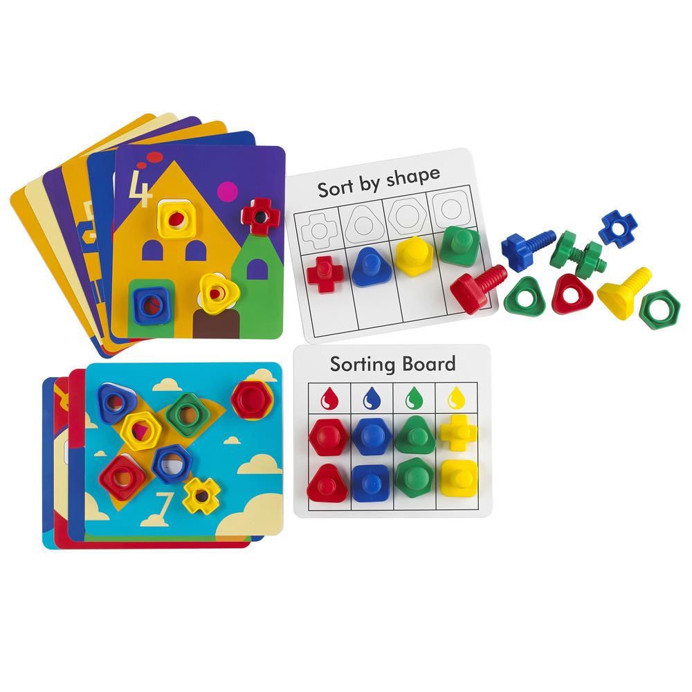 Learning Advantage Nuts & Bolts Activity Set