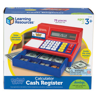 Learning Resources Pretend & Play® Calculator Cash Register