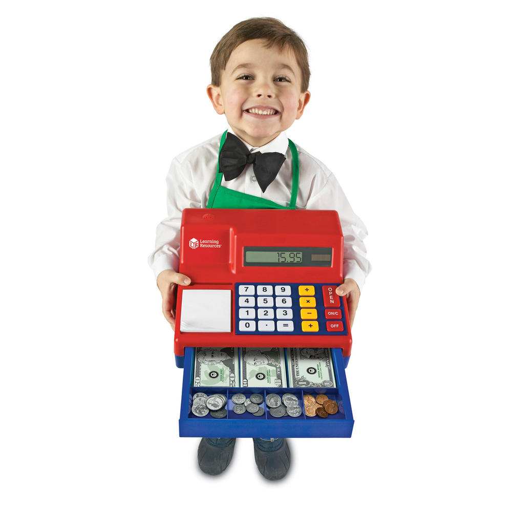 Learning Resources Pretend & Play® Calculator Cash Register