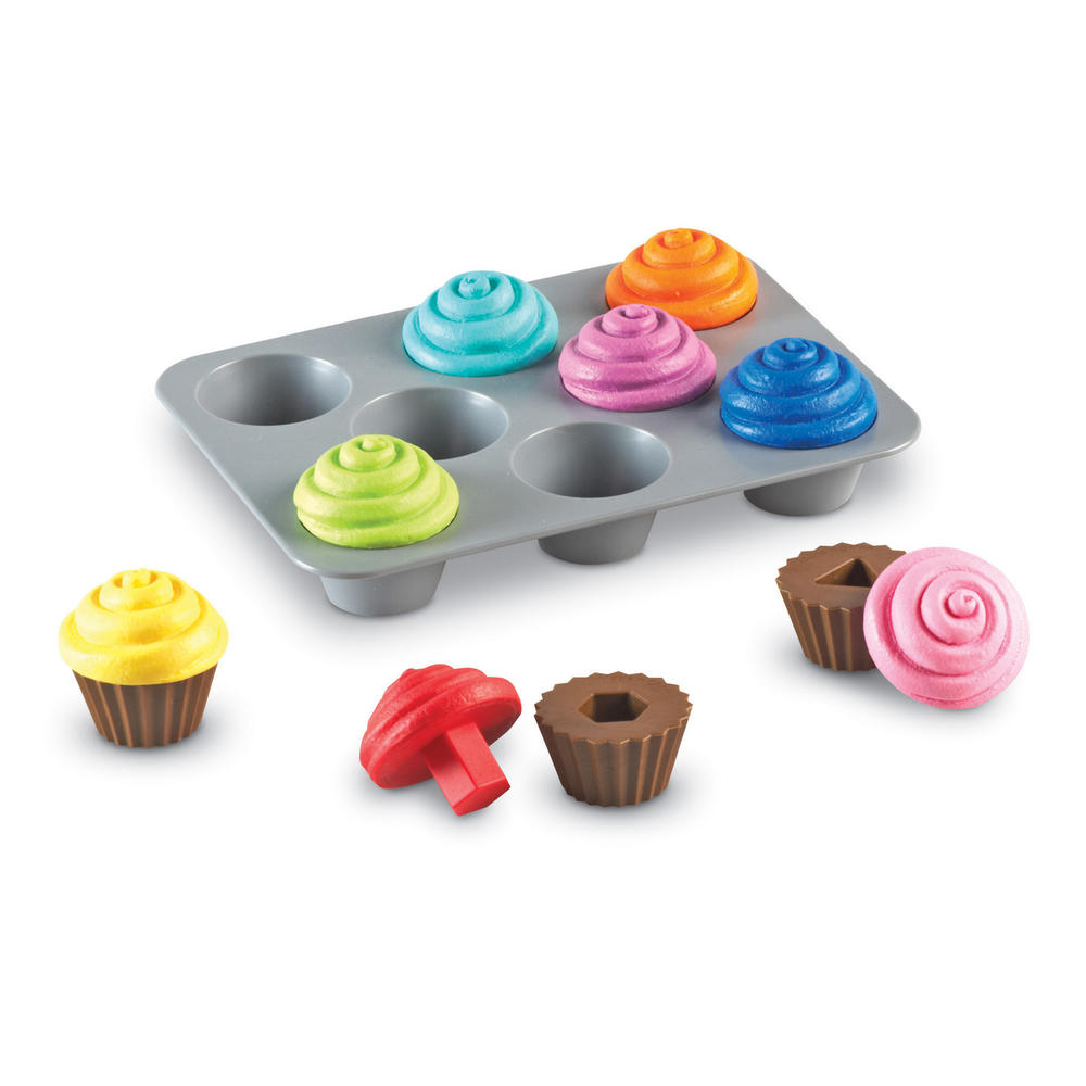 Learning Resources Smart Snacks Shape Sorting Cupcakes