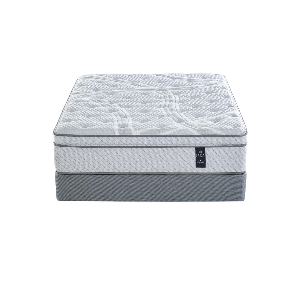 Scott Living by Restonic Stirling 2.0 Luxury Firm Euro Top Hybrid Twin ...