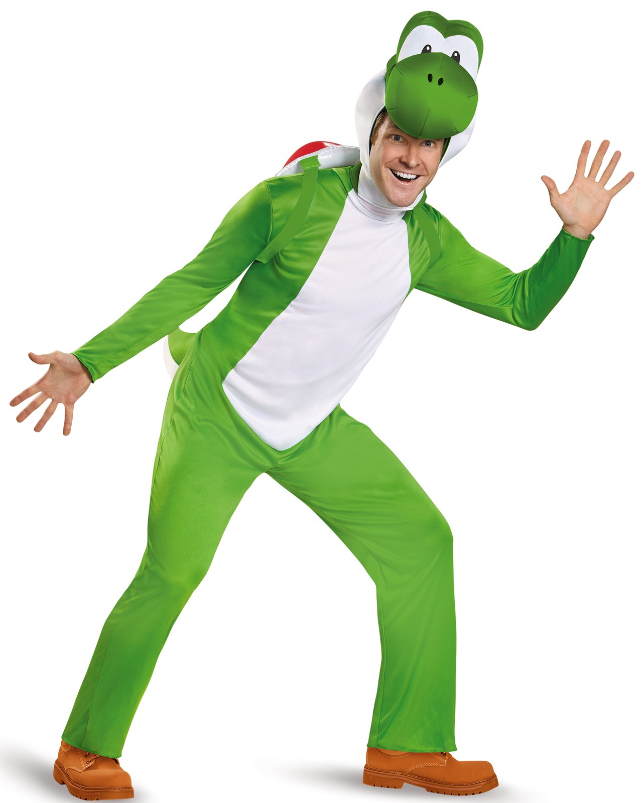 Nintendo Super Mario: Yoshi Deluxe Adult Costume Plus