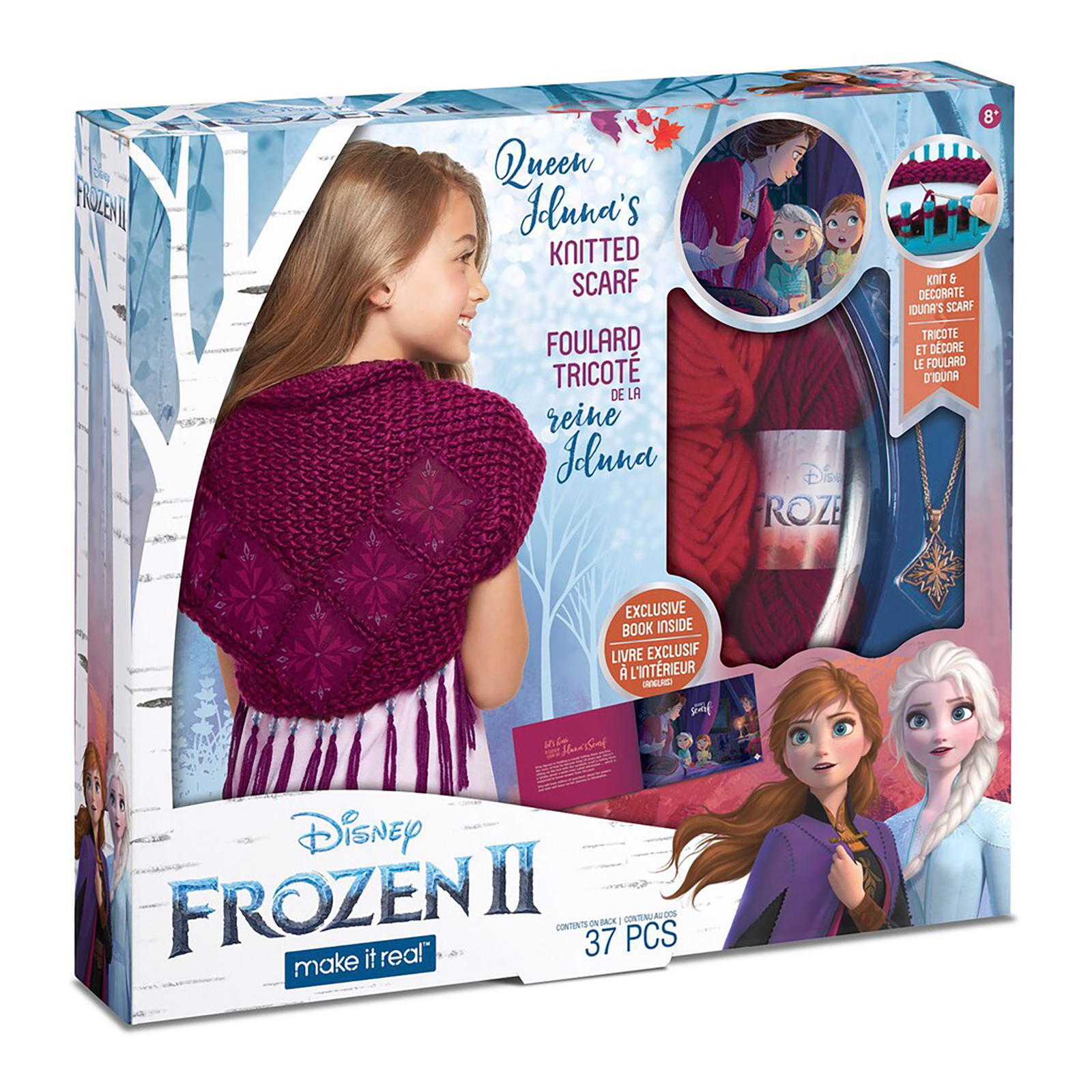 Disney Frozen 2 Queen Iduna's Knitted Shawl
