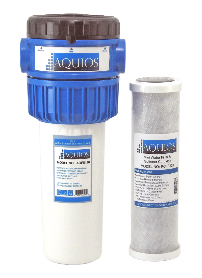 Aquios Mini Salt Free Water Softener & Filter System