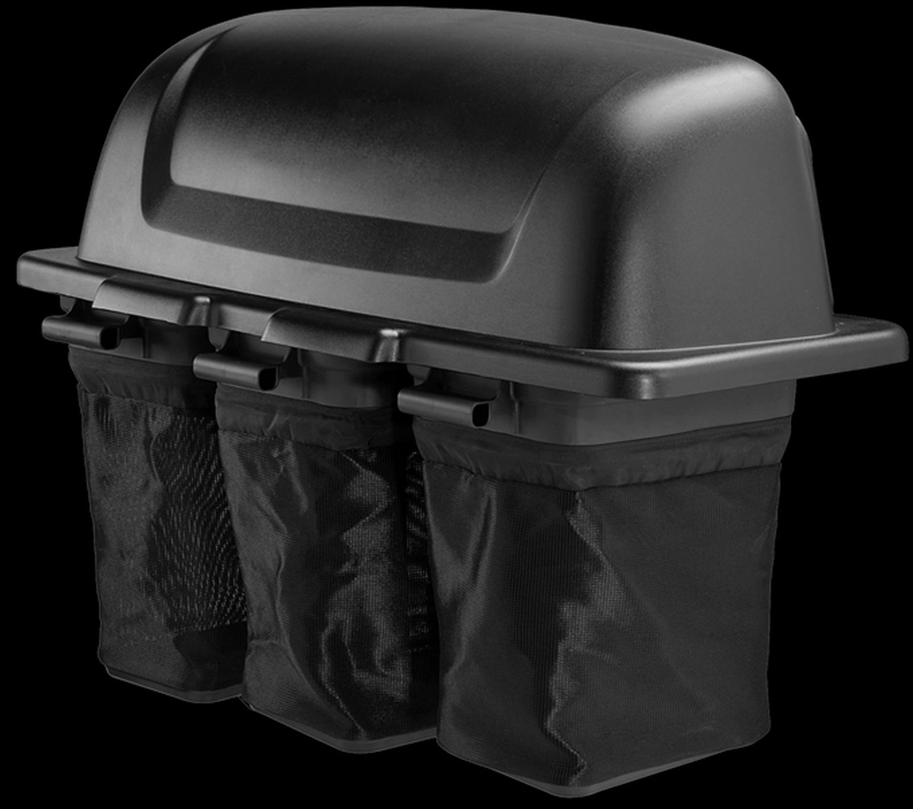 Husqvarna 582559601 9 Bushels Triple Bagger for 48" Tractor - Black