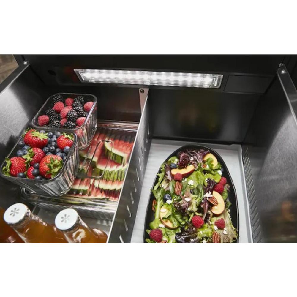 KitchenAid KUDF204KSB 24" Stainless Steel Refrigerator/Freezer Drawer