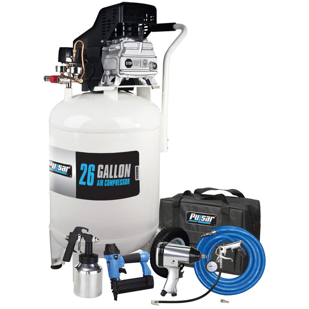 Pulsar 26 Gallon 5.0 HP Oil-Lubricated Air Compressor 115 Max PSI