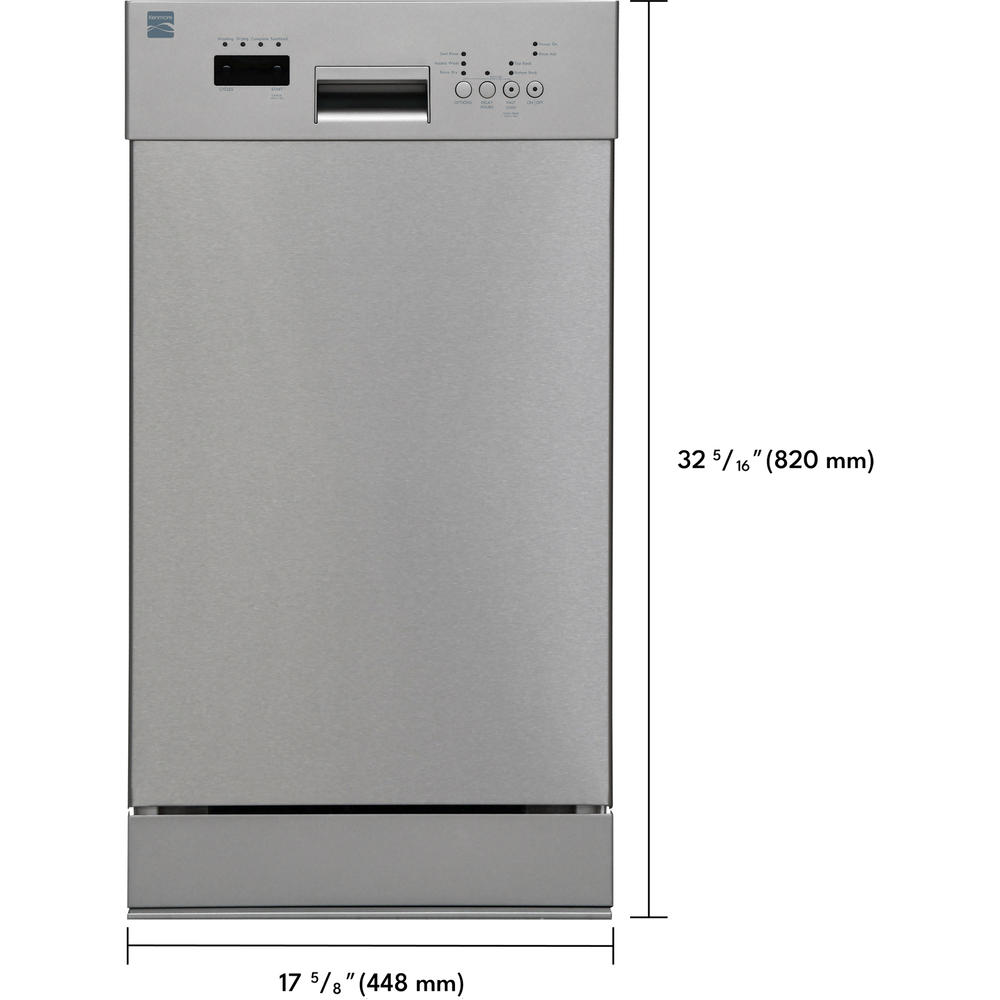 Kenmore 22-14705 14705 18" Built-in Dishwasher with UltraWash® Plus ...