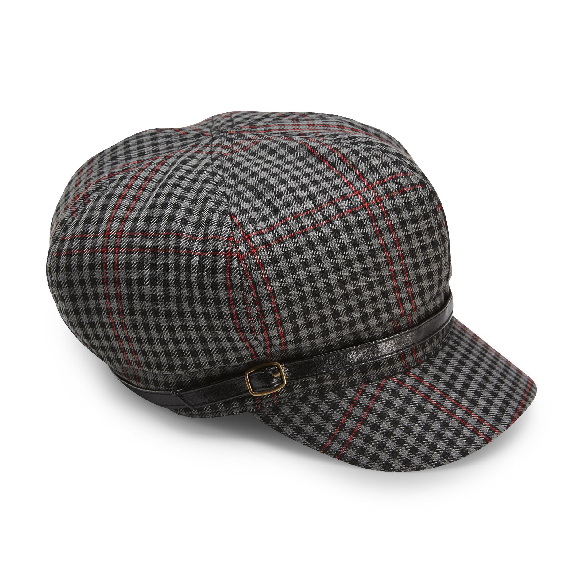 Joe Boxer Junior's Cabbie Hat - Plaid