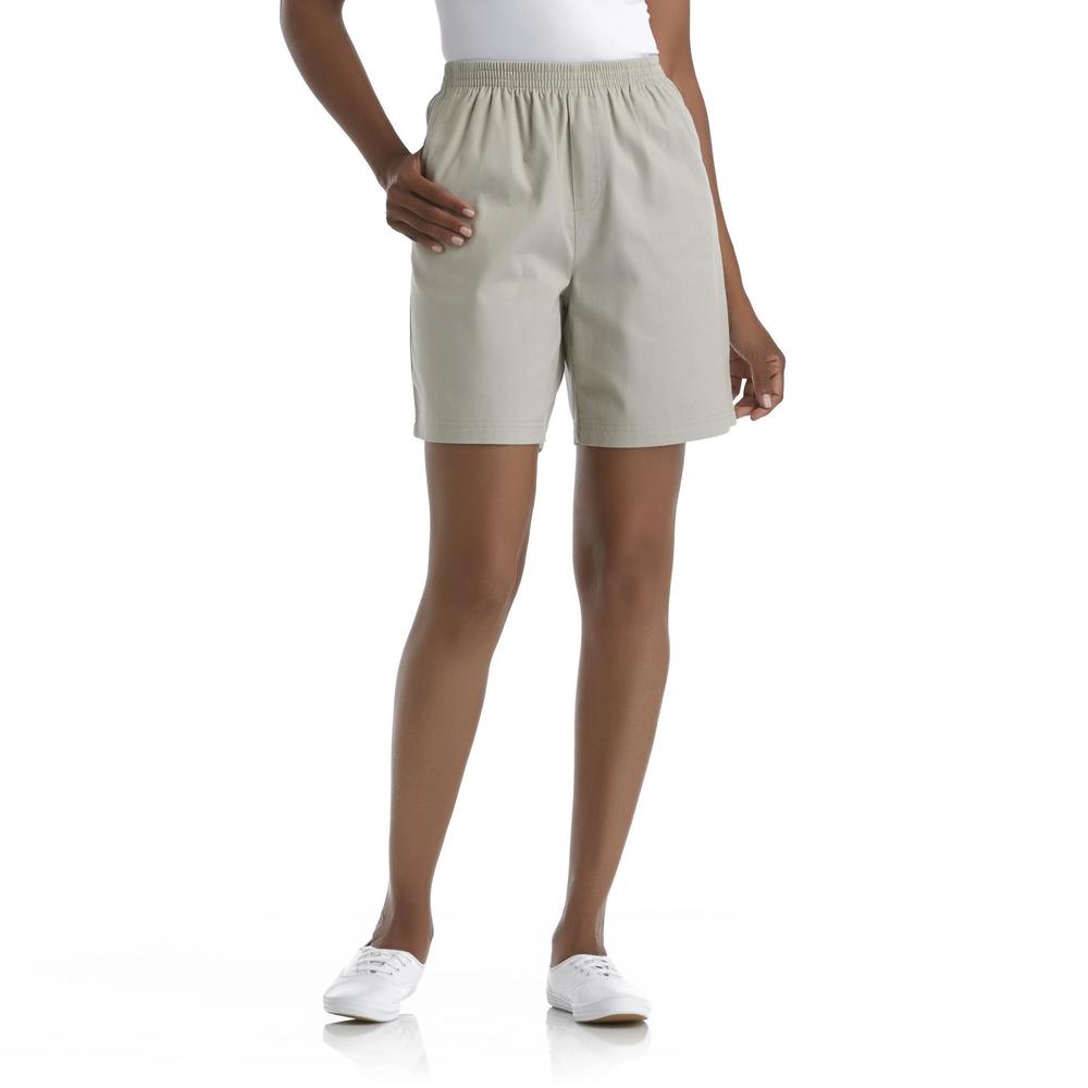 Basic Editions Women's Twill Shorts