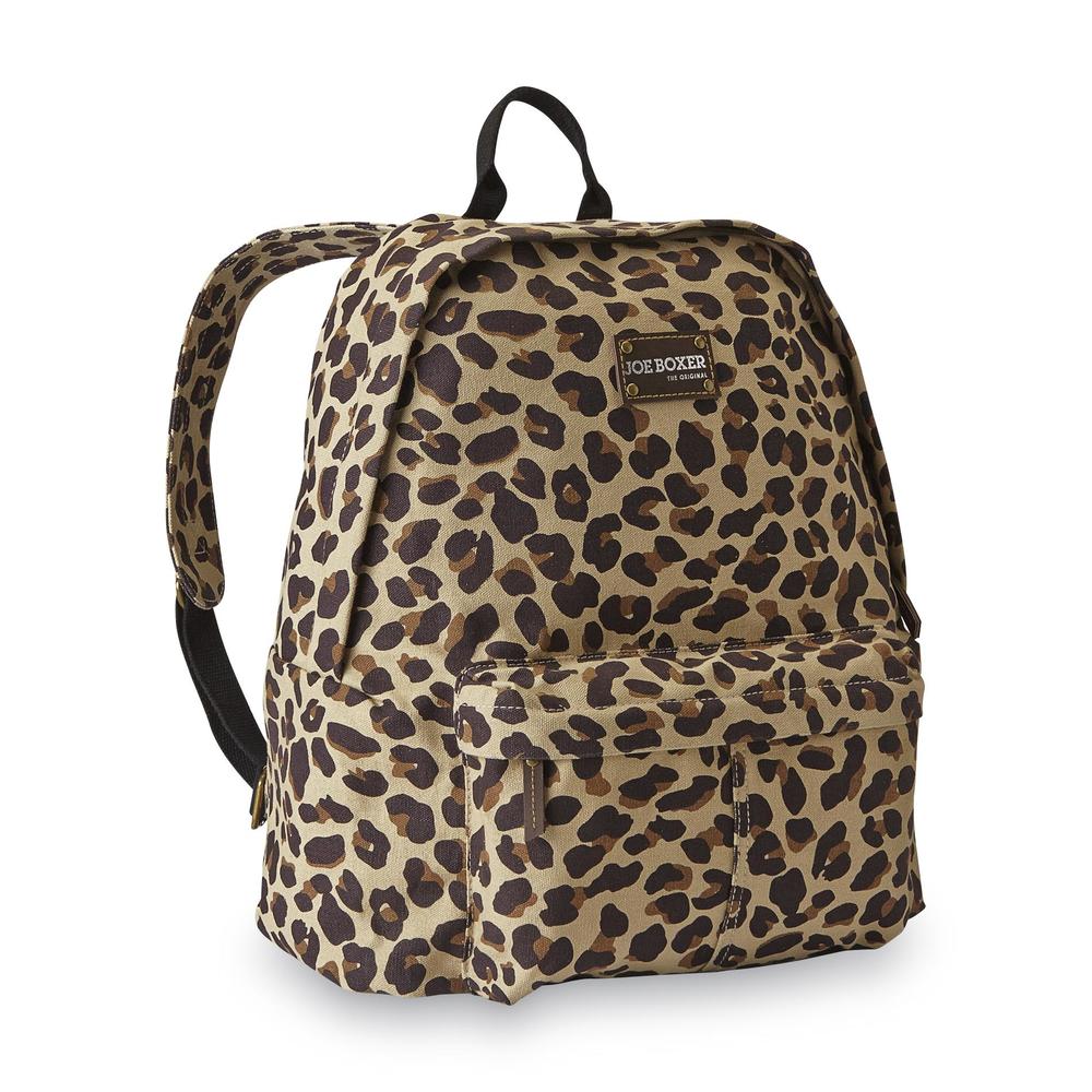 Joe Boxer Women's Packmaster Backpack - Leopard Print