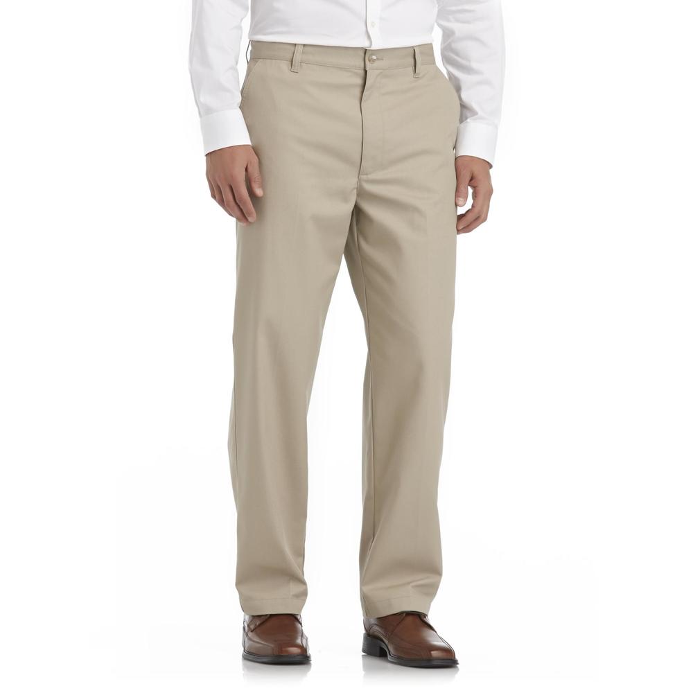 David Taylor Collection Men's Flat Front Dress Pants