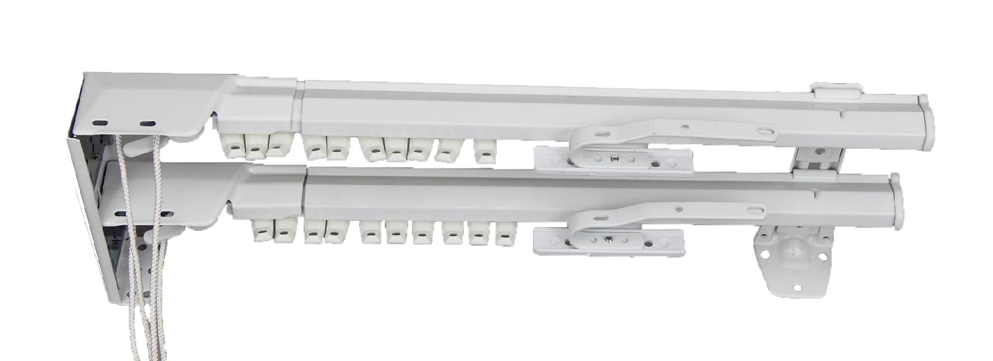 Rod Desyne Heavy Duty Double Traverse Rod - One way Cord Left