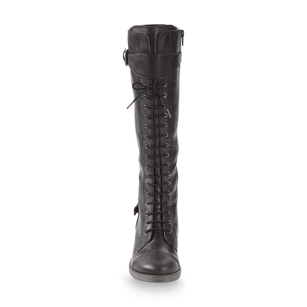 Bongo Women's Gale Moto Boot - Black