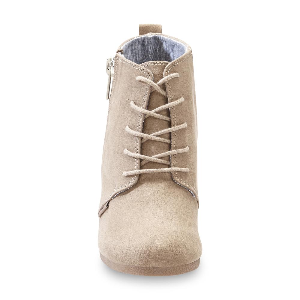 Bongo Women's Kedzie Wedge Bootie - Taupe