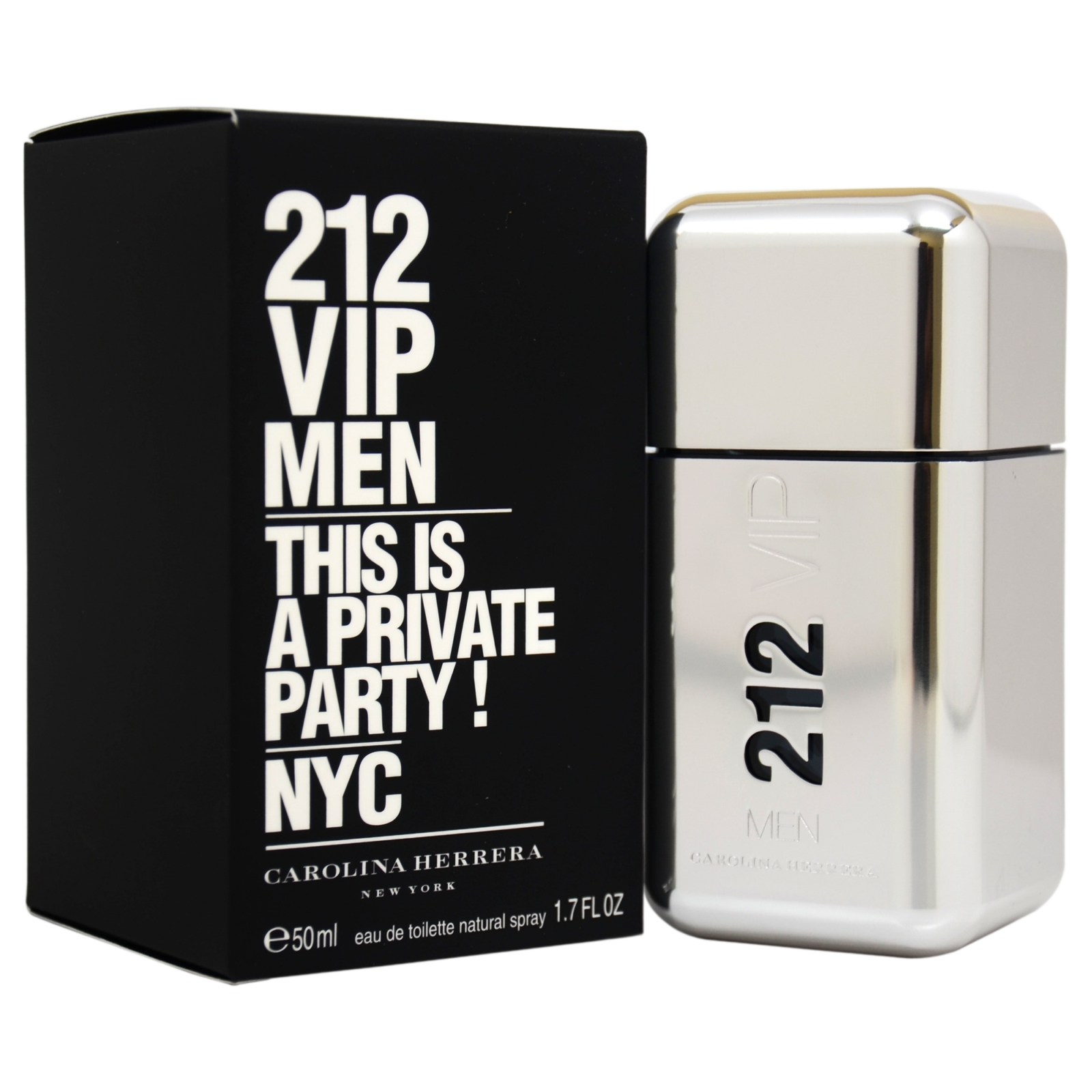 Carolina Herrera 212 VIP by for Men - 1.7 oz EDT Spray