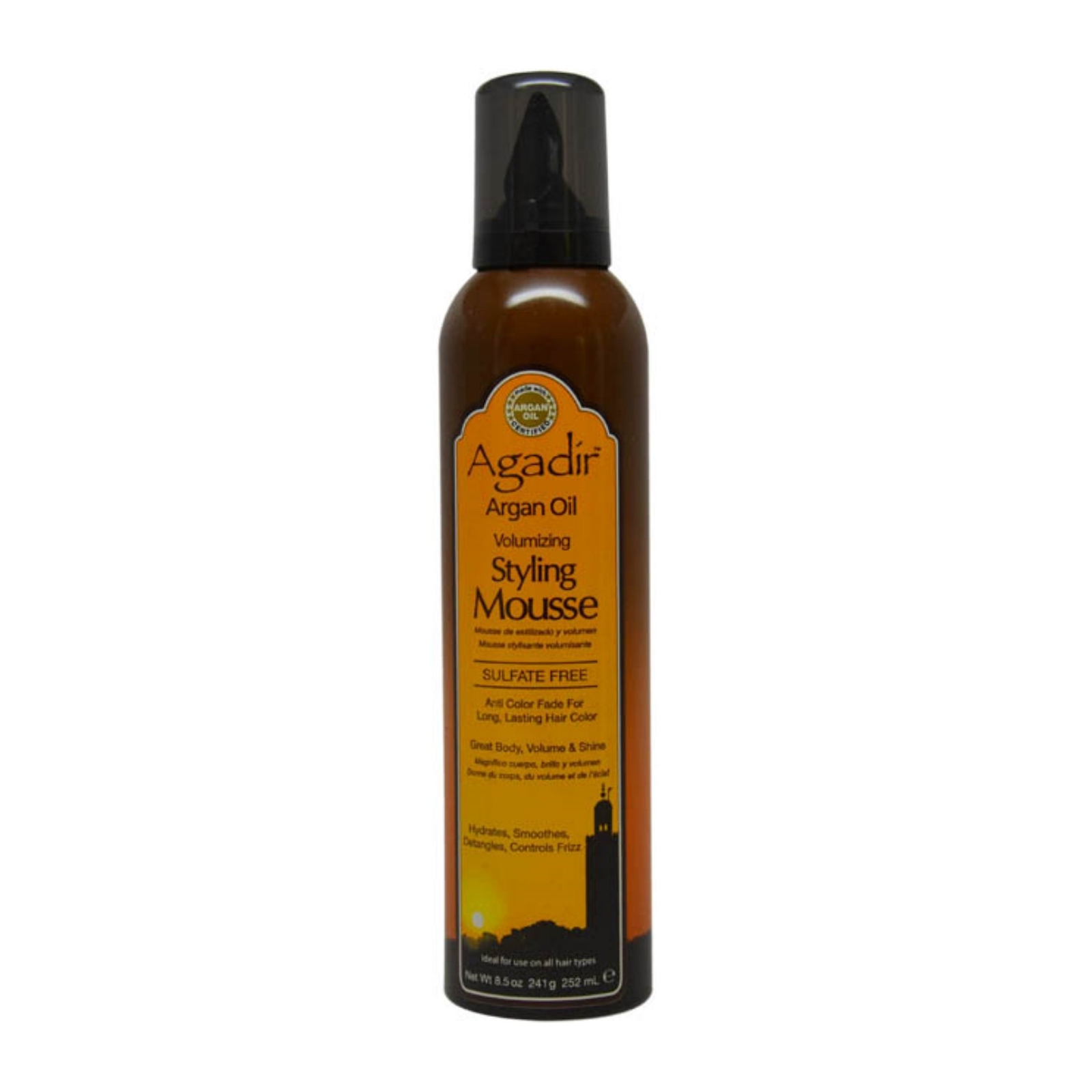 Agadir Argan Oil Styling Mousse by for Unisex - 8.5 oz Mousse