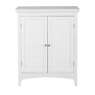 Elegant home fashions slone linen tower with 2 shutter doors store