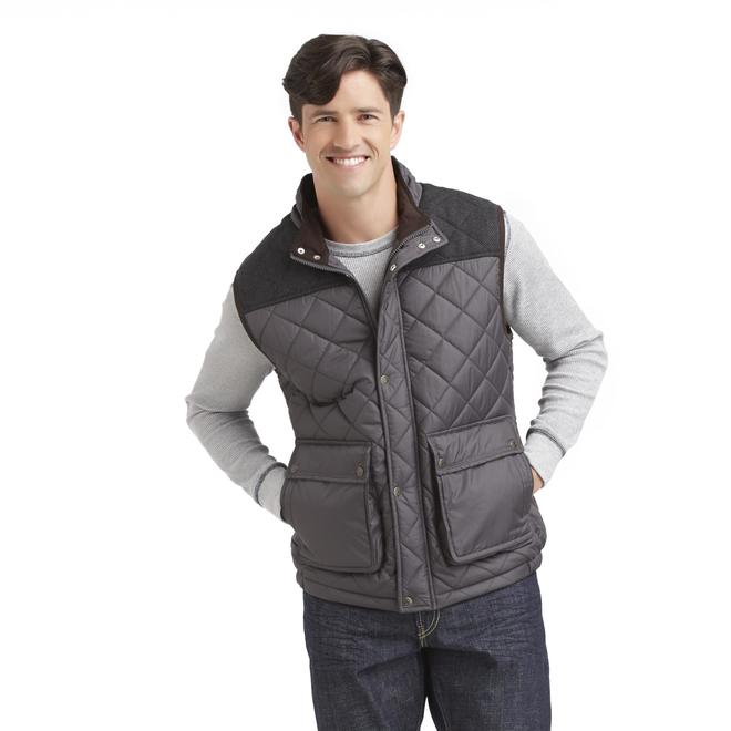 Outdoor Life Mens Quilted Vest