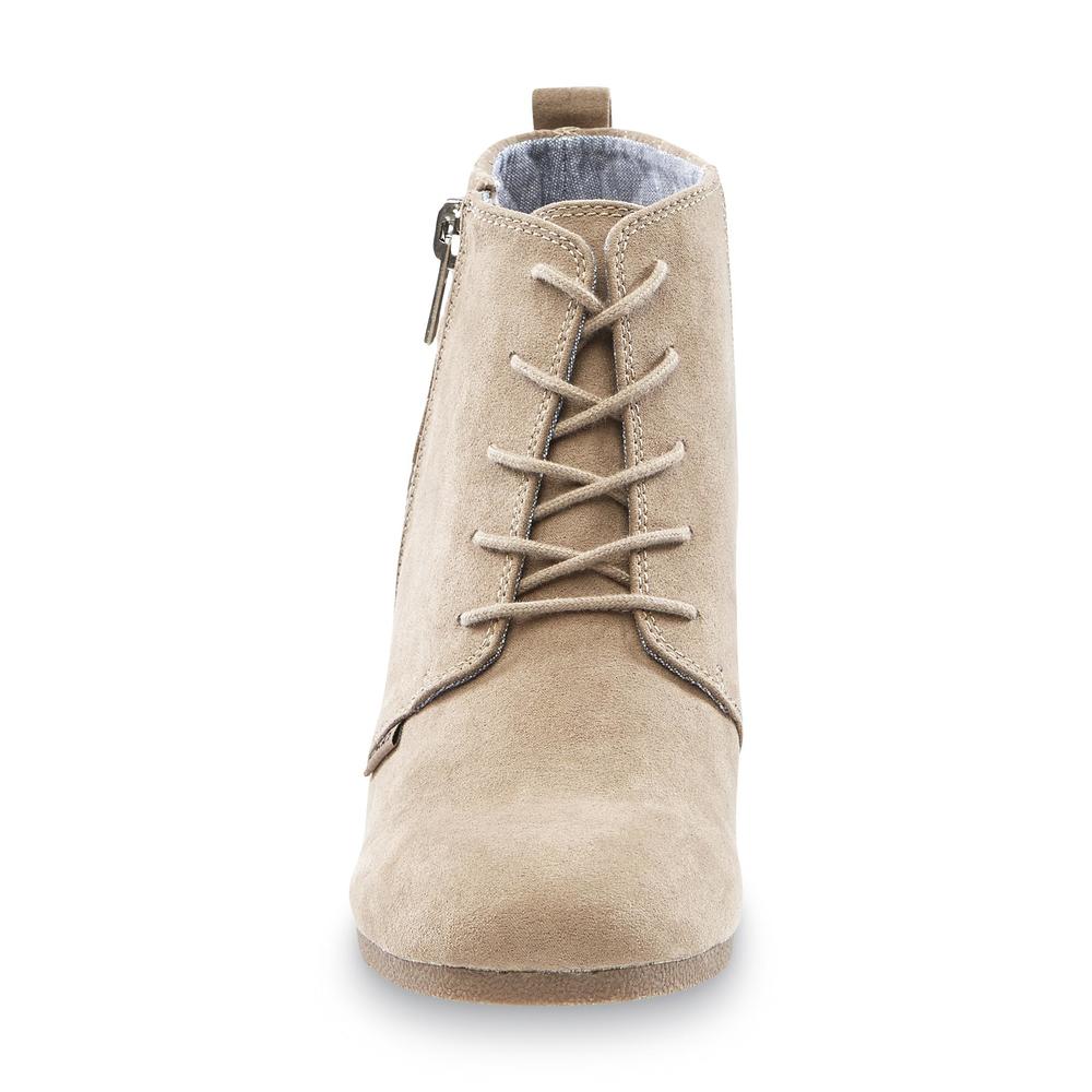 Bongo Women's Kedzie Wedge Bootie - Taupe