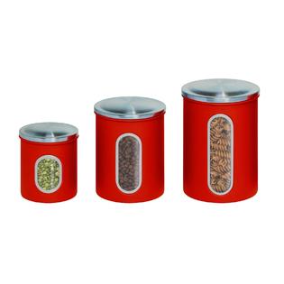 Honey Can Do 3 piece nested canister set RD
