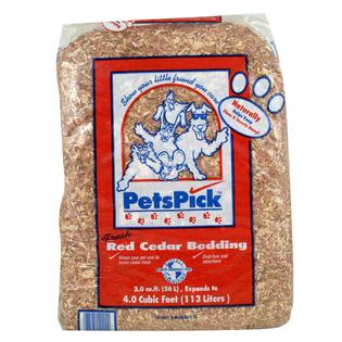 PetsPick Red Cedar Bedding