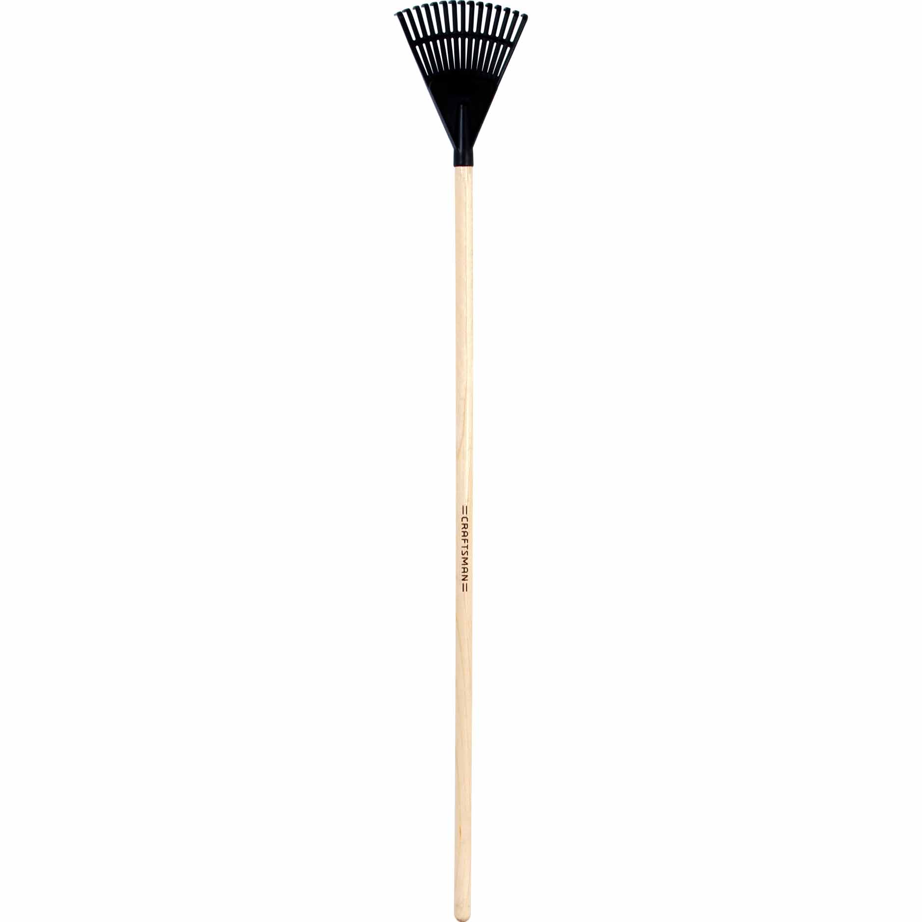 Craftsman CM77718 Wooden 8" Poly Shrub Rake
