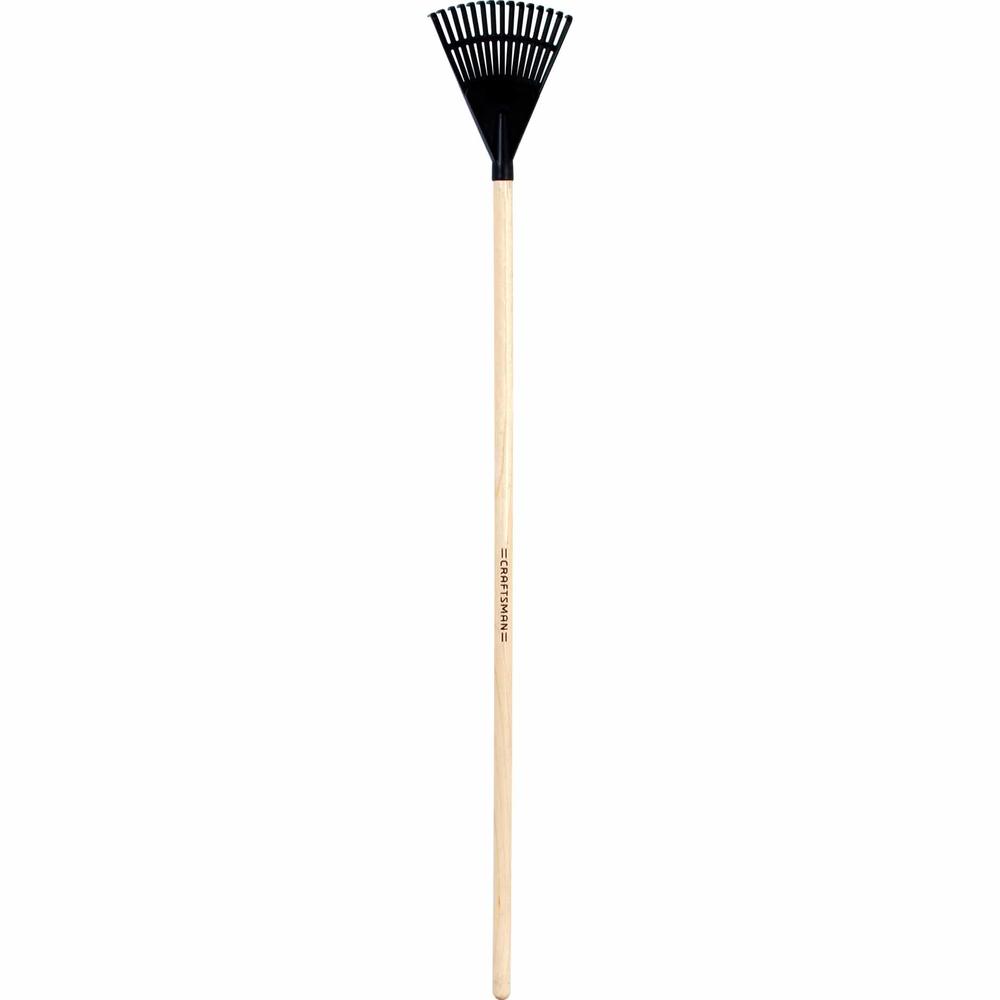 Craftsman CM77718 Wooden 8" Poly Shrub Rake