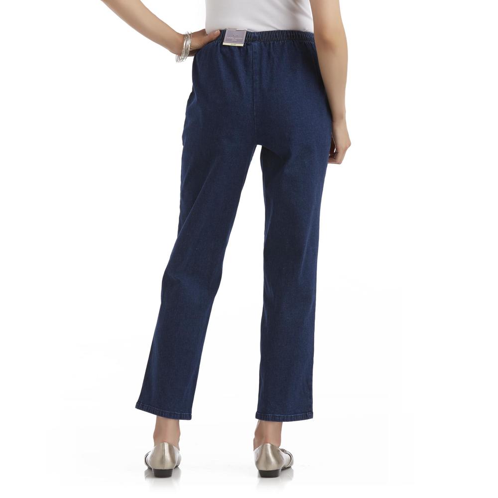 Laura Scott Petite's Denim Stretch Pants