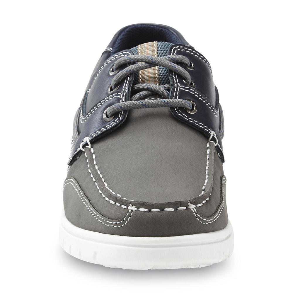 Thom Mcan Mens Klinton Graynavy Boat Shoe