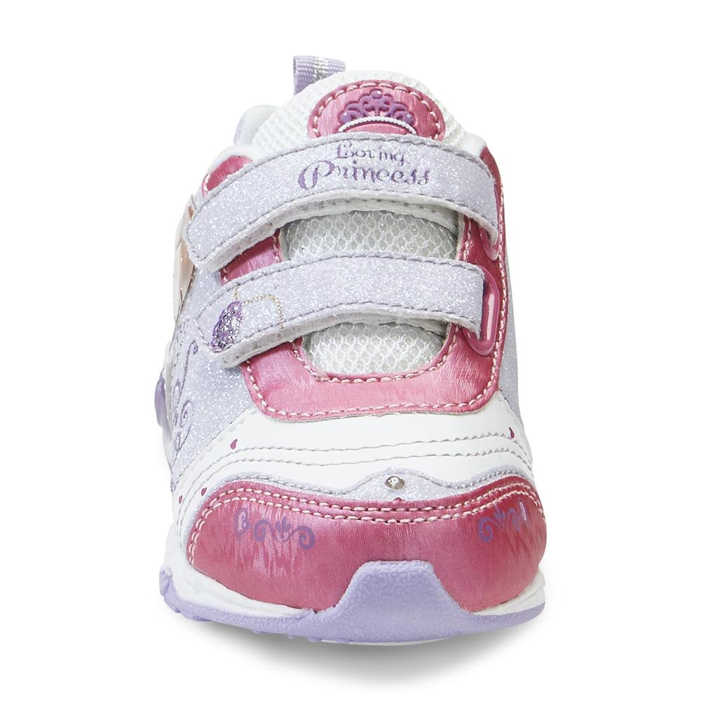 Disney Sofia the First Toddler Girl's White Sneaker