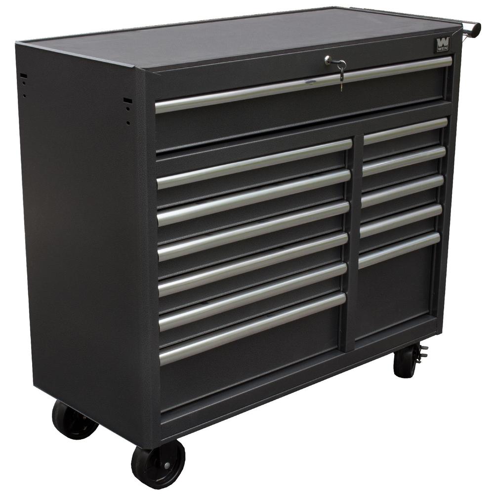 WEN 41" 12-Drawer Rolling Tool Cabinet