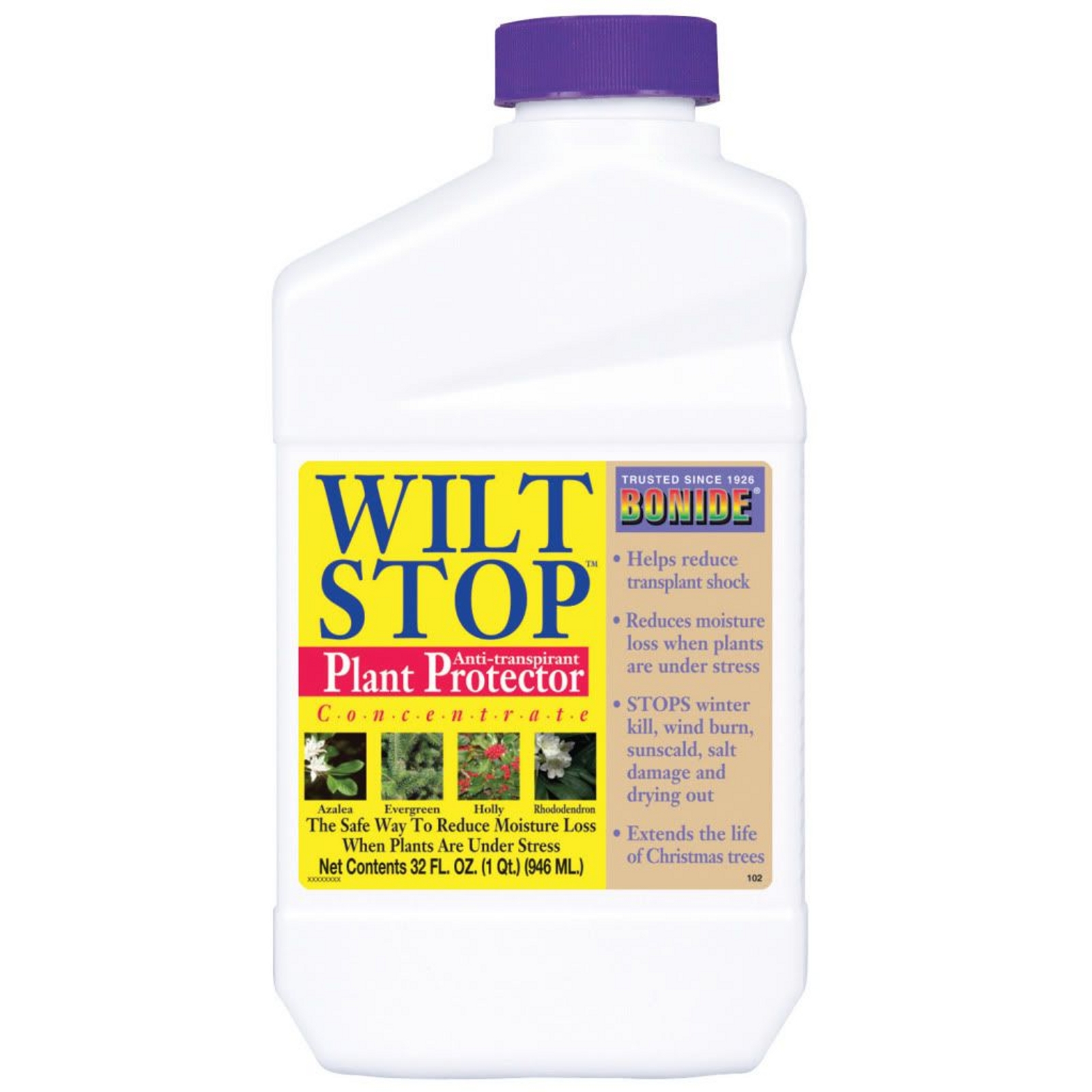 Bonide BND102 Wilt Stop Plant Protector Concentrate - 1 quart