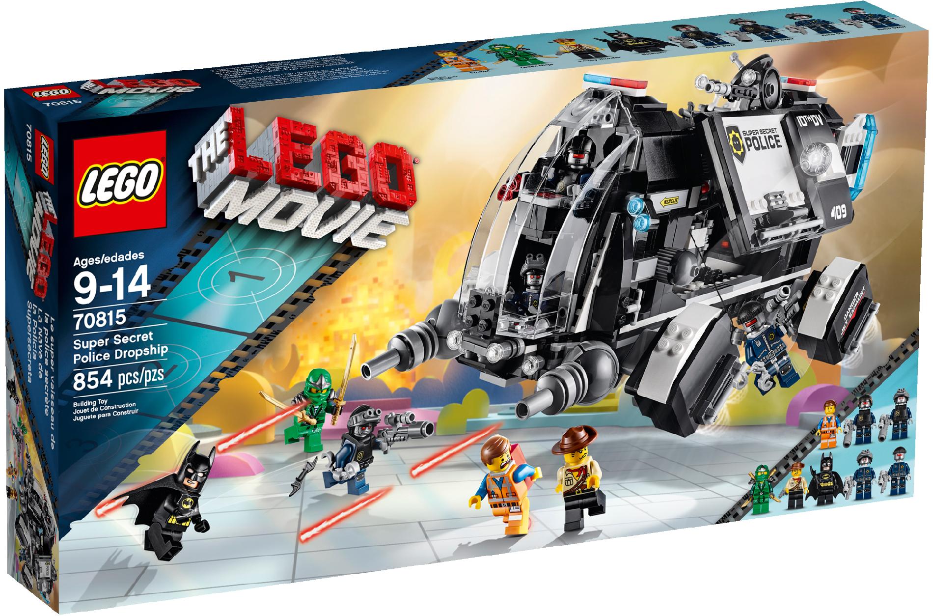 LEGO The Movie Super Secret Police Dropship #70815