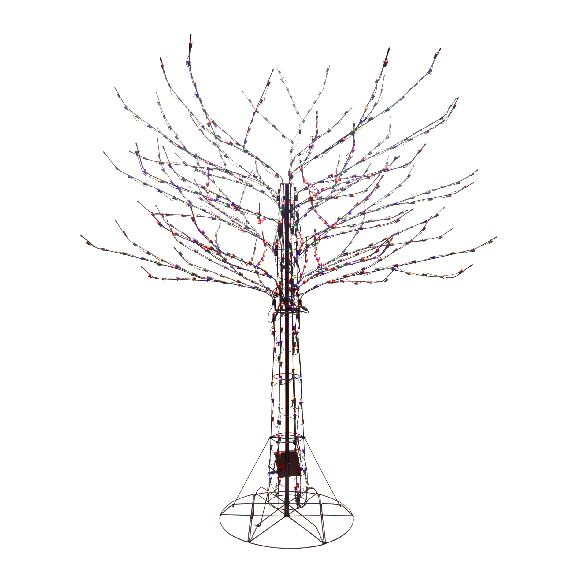 Color Switch Plus 8' LED 49-Function Deciduous Tree