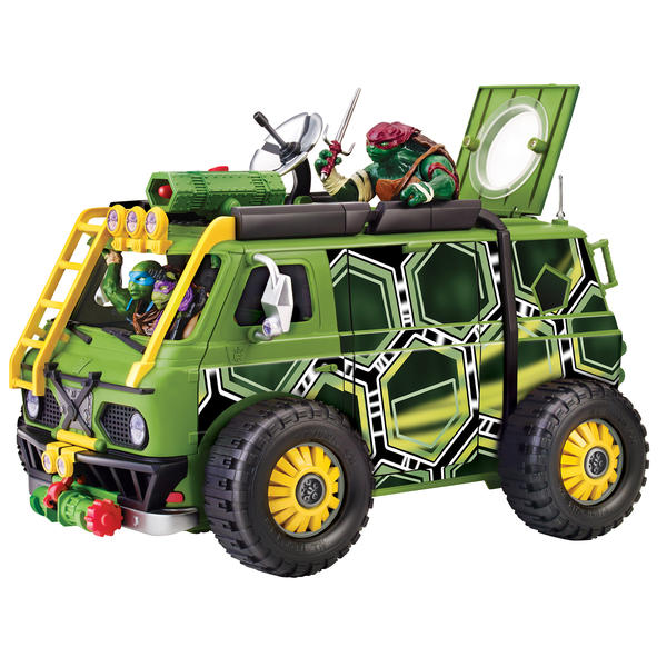 Nickelodeon TMNT Teenage Mutant Ninja Turtles Movie Van - Toys & Games ...