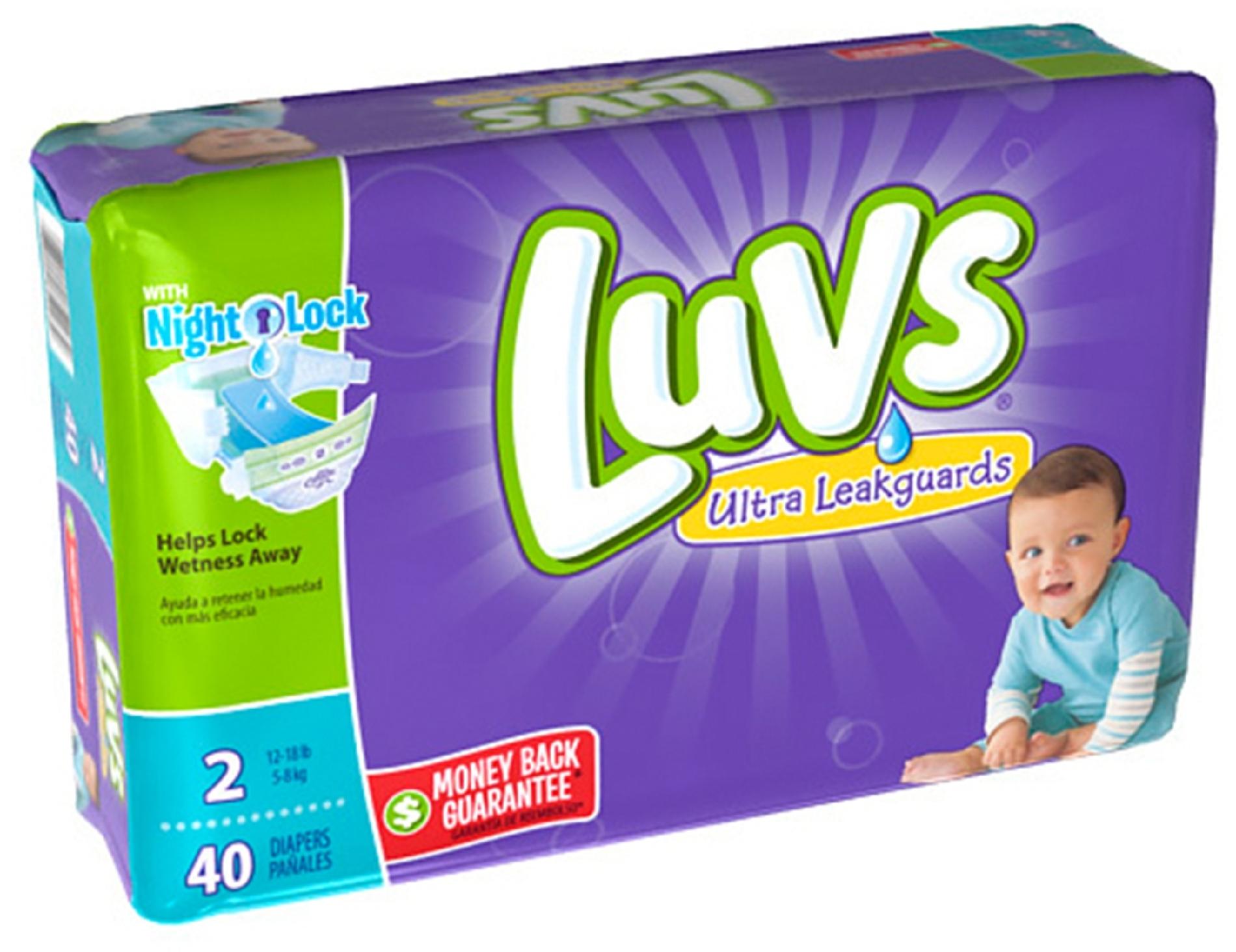 Luvs Ultra Leakguards Diapers with Night Lock | Shop Your Way: Online ...