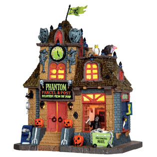 Lemax Spooky Town Collection Phantom Parcel & Post - Seasonal ...