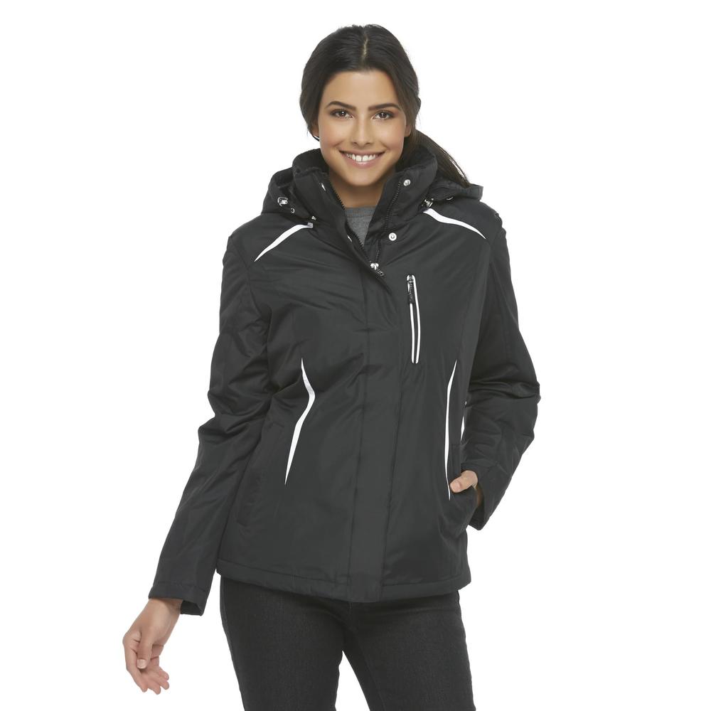 ZeroXposur Women's ThermoCloud Midweight Hooded Winter Jacket