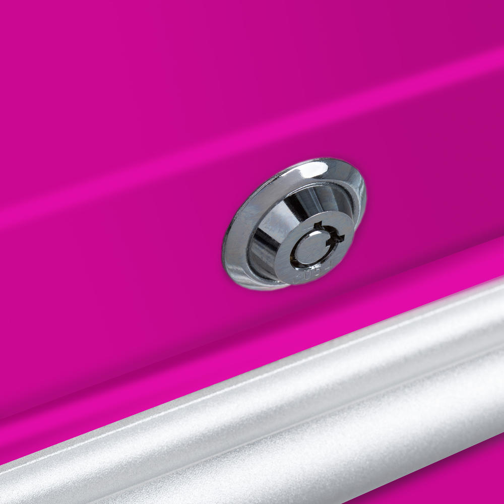 18-inch 2-Drawer 18G Steel Mini Pink Tool Chest